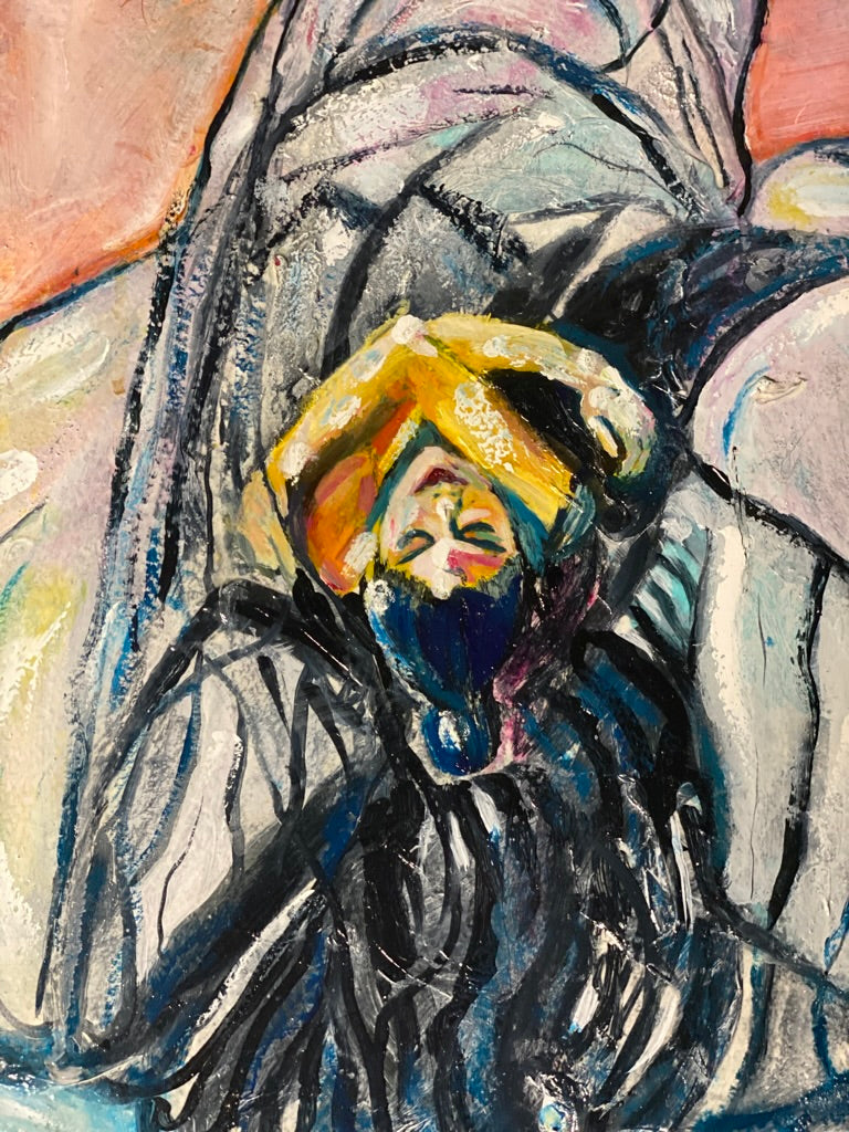 GINA - 50x70 cm – Helena Broander Konst & Terapi